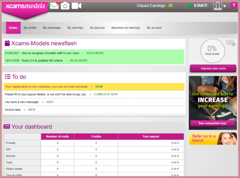 Become a Web Model Xmodels Login and Sign Up on Xcams-Models